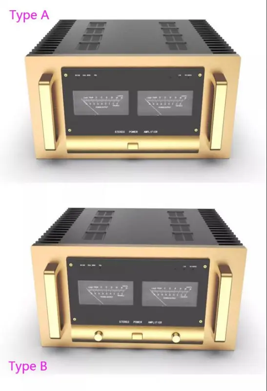 A65L All-Aluminum Audio Amplifier Chassis HiFi Class A Power Amp Large ...