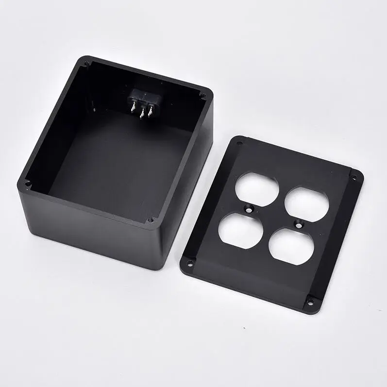 New BZ1311 Power socket aluminum chassis American standard socket box ...