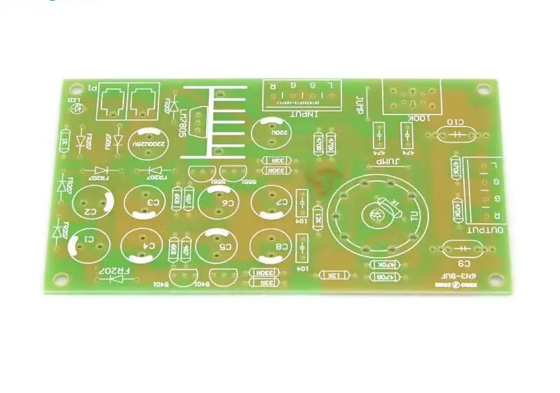 6N3 tube buffer preamp amplifier pcb diy AC12V hifi tube amp finished board