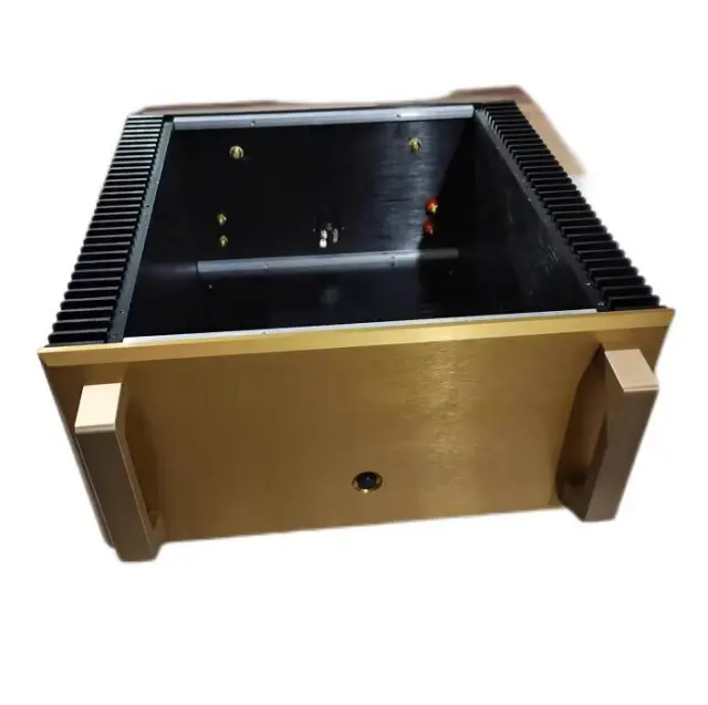 200 Full aluminum chassis Class A Power amplifier case hifi DIY enclosure with heatsink