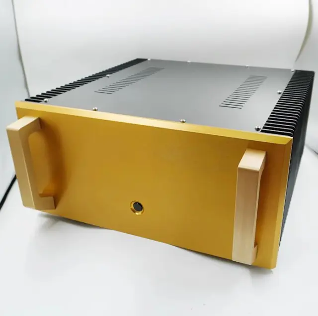 200 Full aluminum chassis Class A Power amplifier case hifi DIY enclosure with heatsink