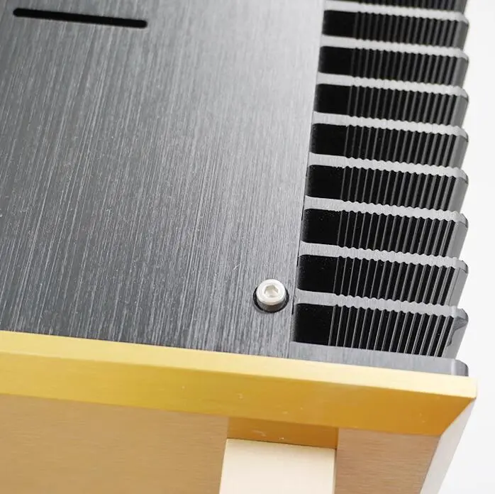 200 Full aluminum chassis Class A Power amplifier case hifi DIY enclosure with heatsink