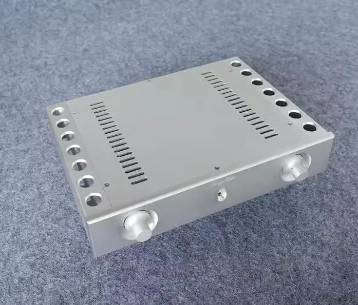 BZ3206A high-end All Aluminum audio Amplifier Chassis silver Preamplifier Housing hifi diy box