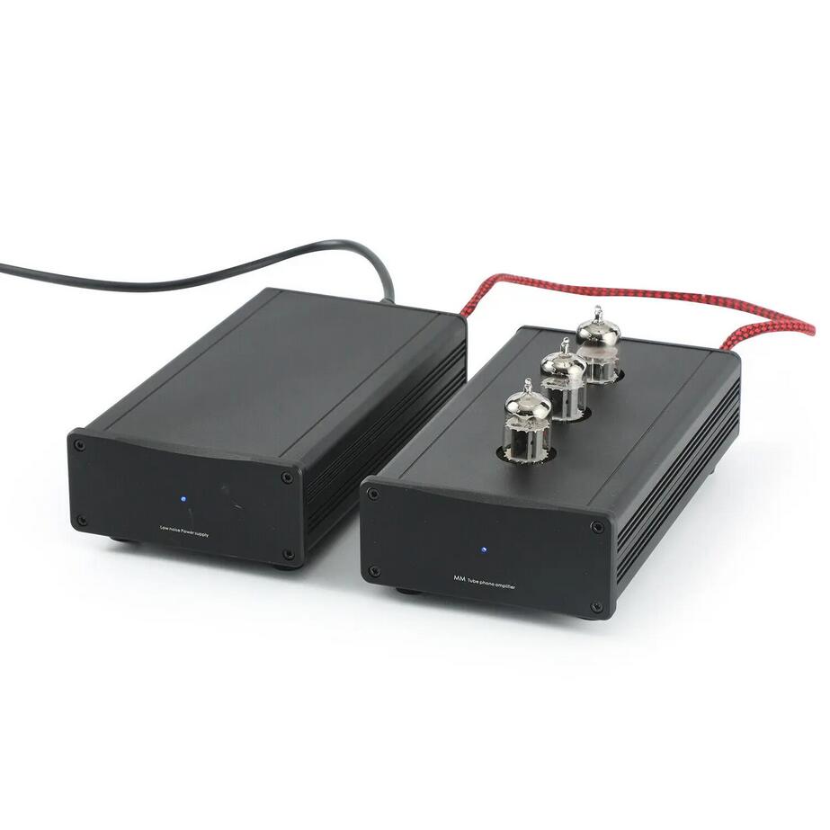 Hifi Split MM Type ECC83 Tube Phono Amplifier Riaa Turntables amp base ...