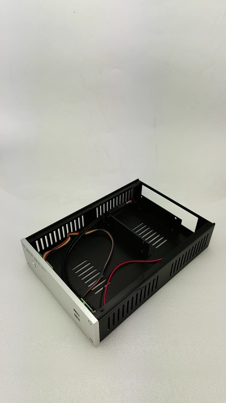 2207 HTPC using DC-ATX full aluminum chassis dual 3.5 hard drive ...