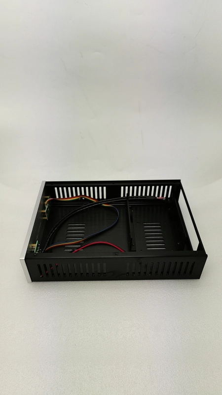 2207 HTPC using DC-ATX full aluminum chassis dual 3.5 hard drive ...