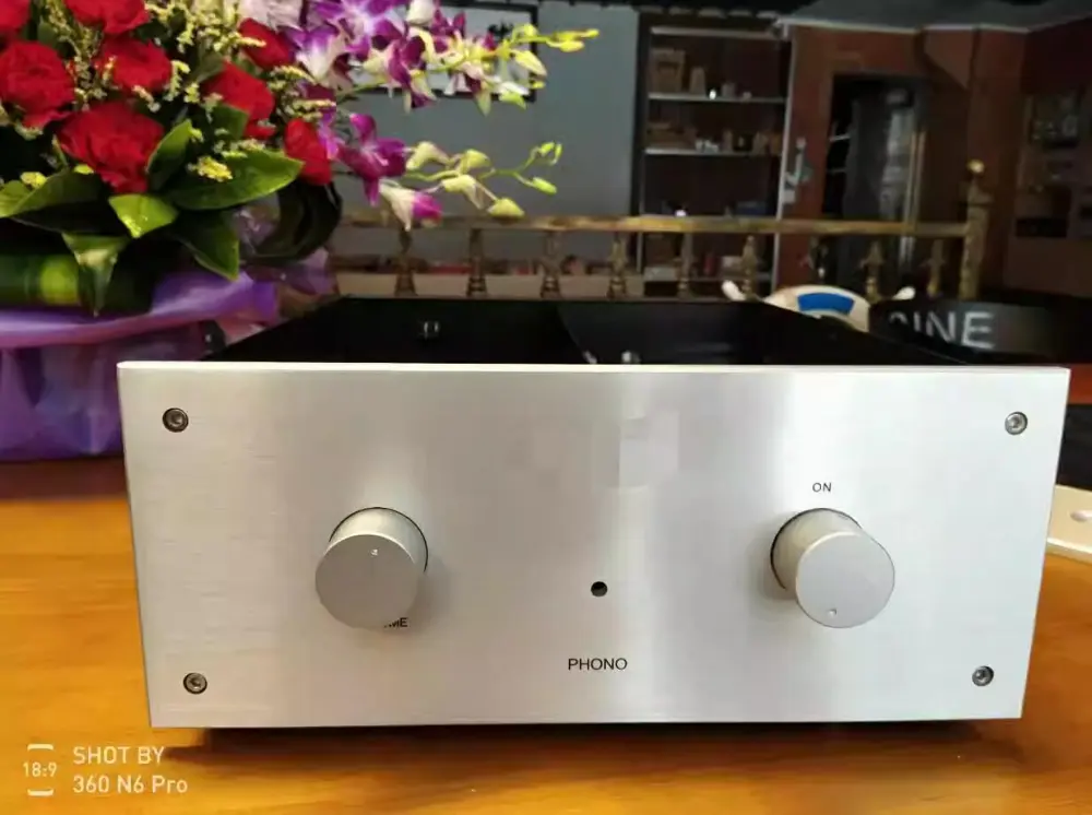 834 diy HIFI Phono Audio Amplifier chassis Aluminum iron bonding case