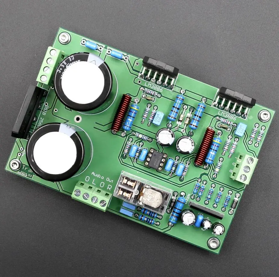 New LM3886 dual channel 50W * 2 hifi diy amplifier board With ...