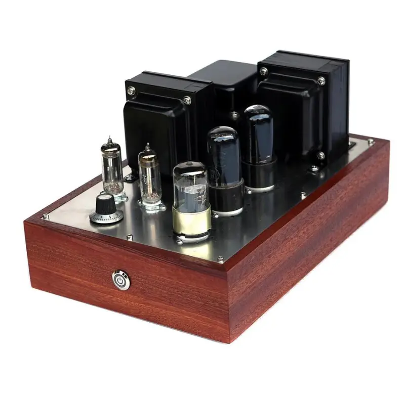 6V6 Parallel split type single ended Class A electronic tube power amplifier 6SN7 push 6Z4 tube ...