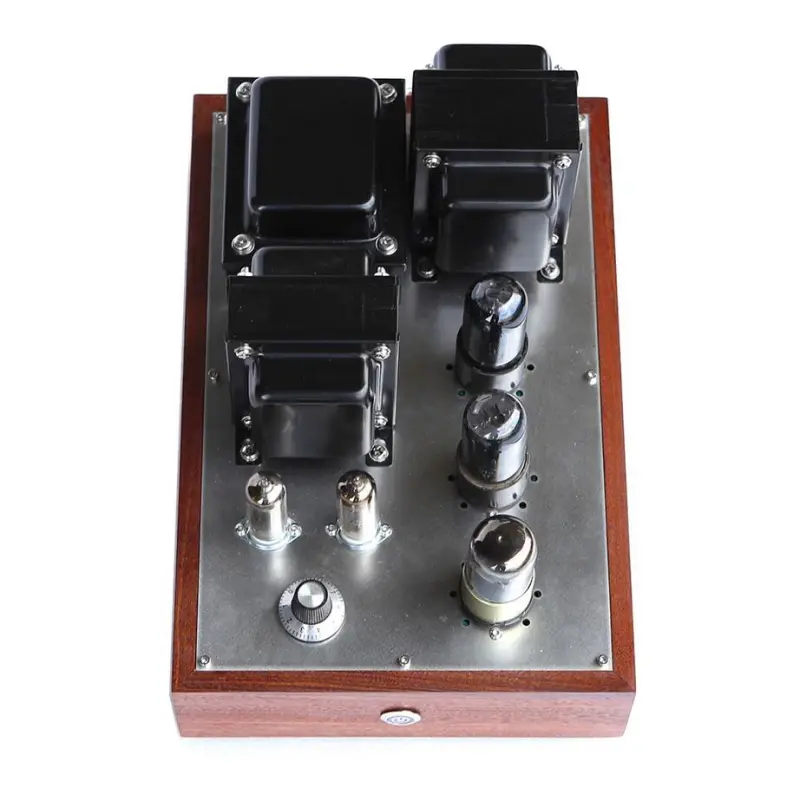 6V6 Parallel split type single ended Class A electronic tube power amplifier 6SN7 push 6Z4 tube ...