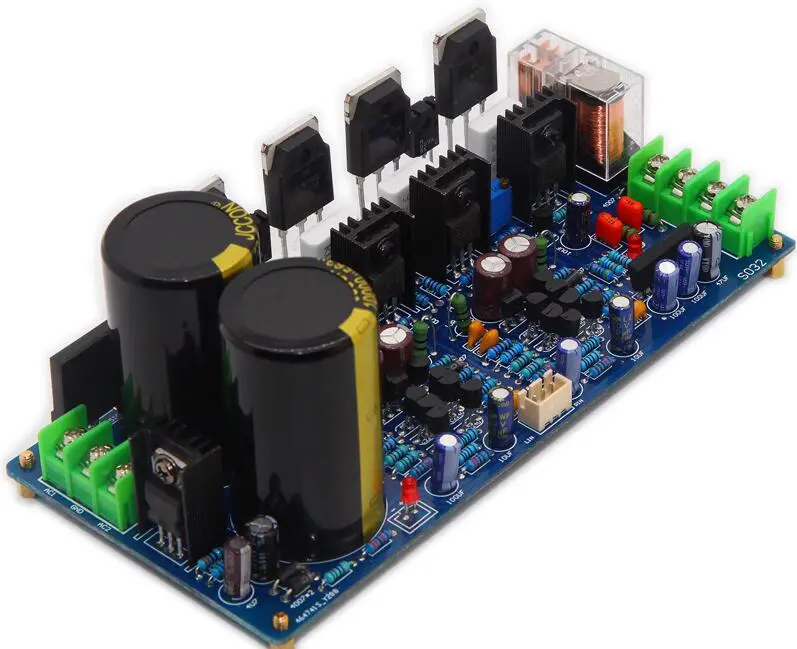 S032 High power dual channel 150W+150W HiFi finished amplifier board