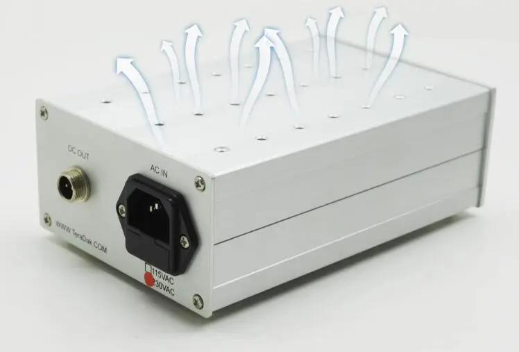TeraDak DC 30W TOUCH 5V 9V 12V HiFi Upgrade new linear power supply