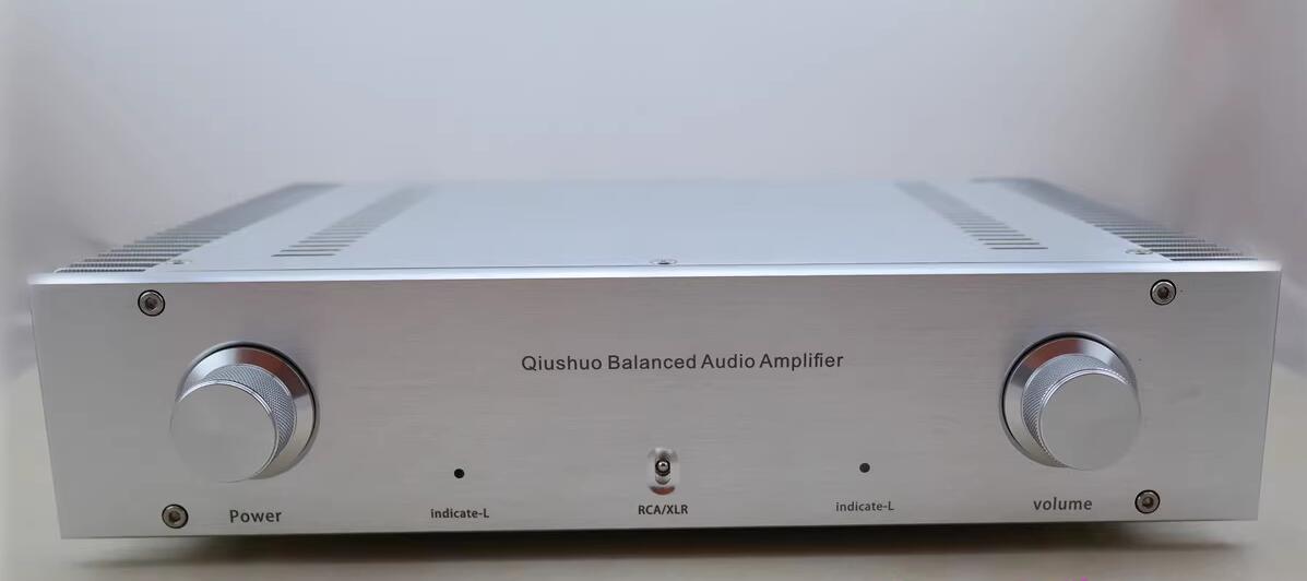 Finished LM3886 hifi 120W*2 stereo Parallel fully balanced power amplifier