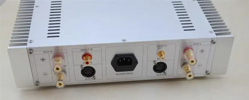 Finished LM3886 hifi 120W*2 stereo Parallel fully balanced power amplifier