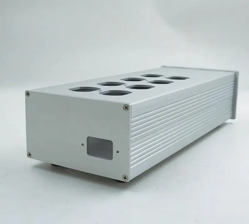 126 All aluminum alloy American standard socket chassis HIFI DIY Power ...