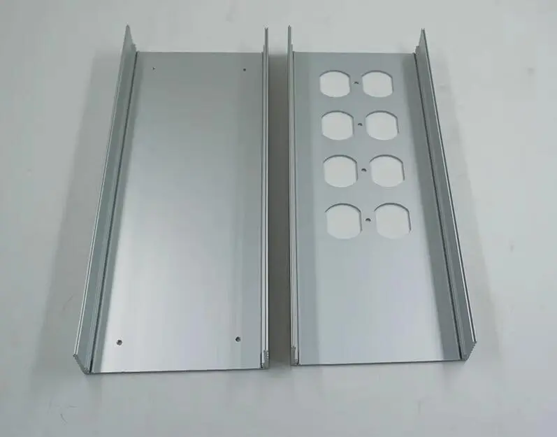 126 All aluminum alloy American standard socket chassis HIFI DIY Power ...