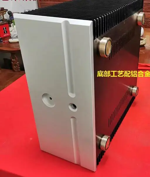 200 height Full aluminum chassis Class A Power amplifier case hifi DIY enclosure with heatsink