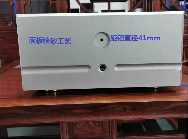 200 height Full aluminum chassis Class A Power amplifier case hifi DIY enclosure with heatsink