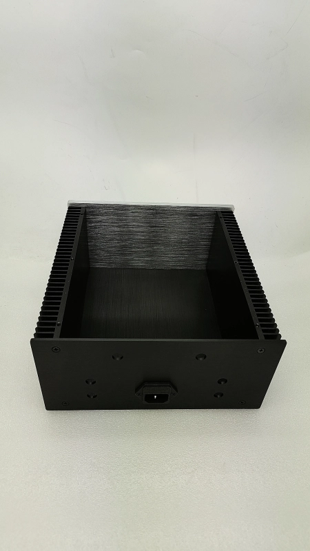 Aluminum Class A Power Amplifier Housing Audio Amp Chassis DIY Case 2412YH