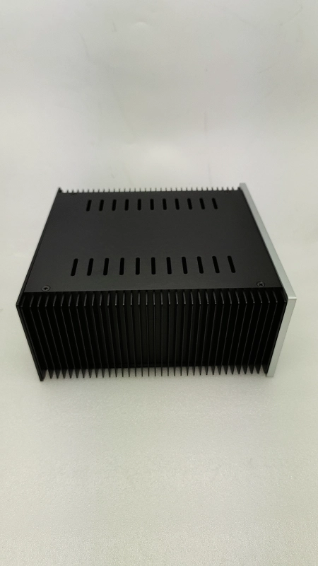 Aluminum Class A Power Amplifier Housing Audio Amp Chassis DIY Case 2412YH