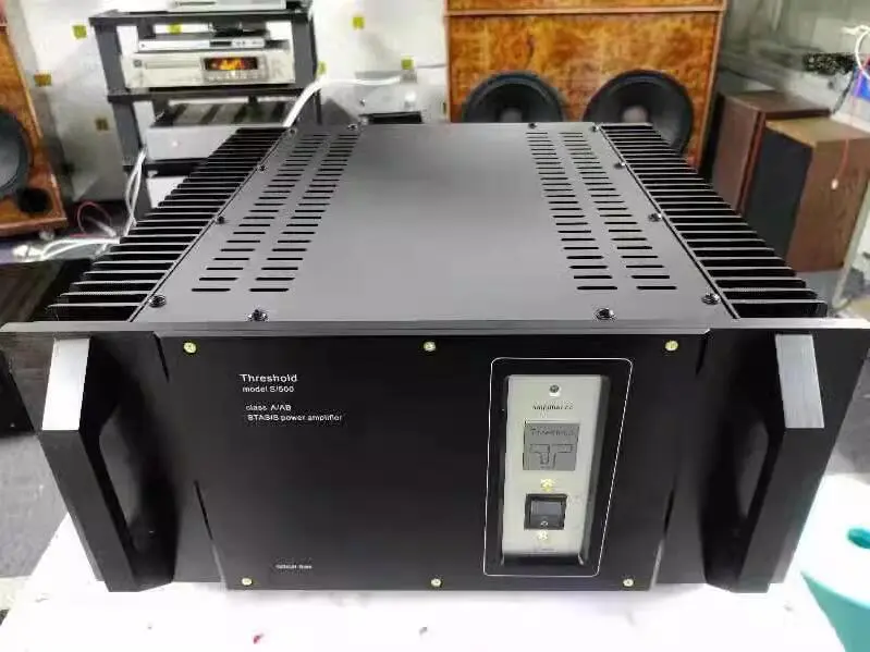 S500 All-Aluminum Audio Amplifier Chassis HiFi Class A Power Amp Large Case DIY Box