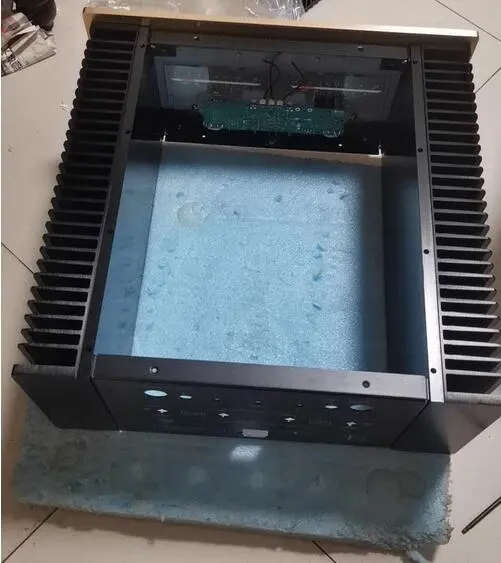 S500 All-Aluminum Audio Amplifier Chassis HiFi Class A Power Amp Large ...