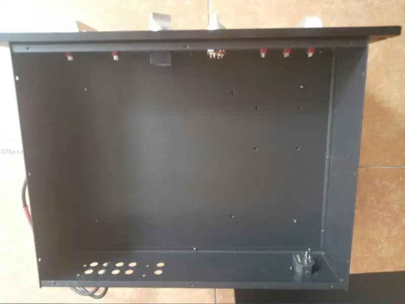 SL1 tube preamplifier hifi diy chassis Aluminium panel + iron body case