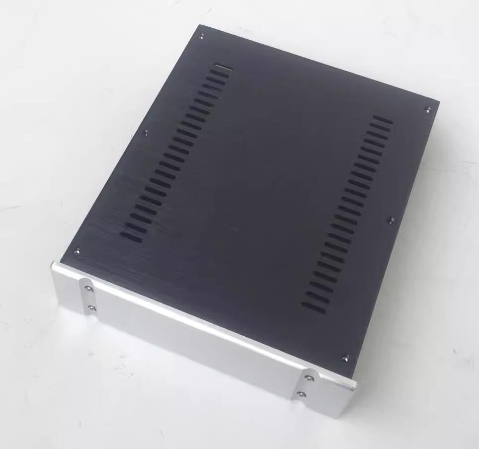New 2607 All Aluminum Amplifier Chassis hifi DIY AMP Case PSU Box