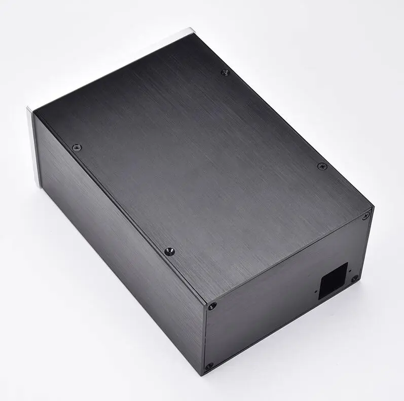 1710 double layer All-Aluminum Audio Amplifier Chassis DIY Preamp Case HIFI PSU Box