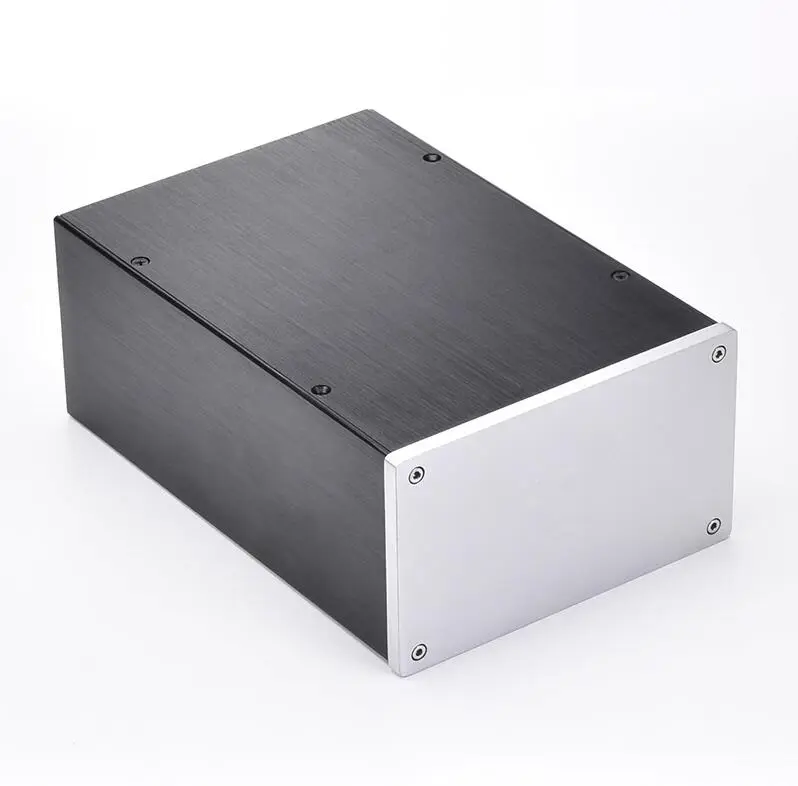 1710 double layer All-Aluminum Audio Amplifier Chassis DIY Preamp Case ...