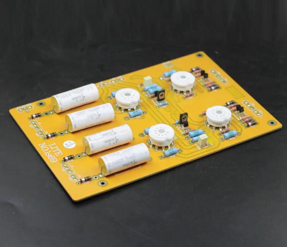 HiFi LS69 Full Balance 6DJ8 /6922 Tube XLR Preamplifier Board