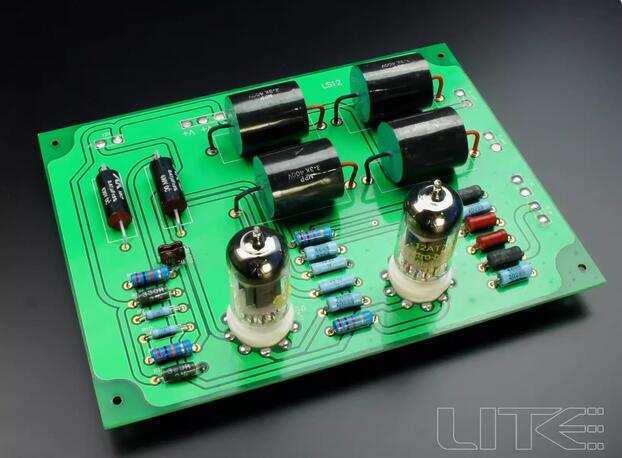 LITE HIFI finished LS12 MATTSSE ATOM preamplifier board （not include tubes）