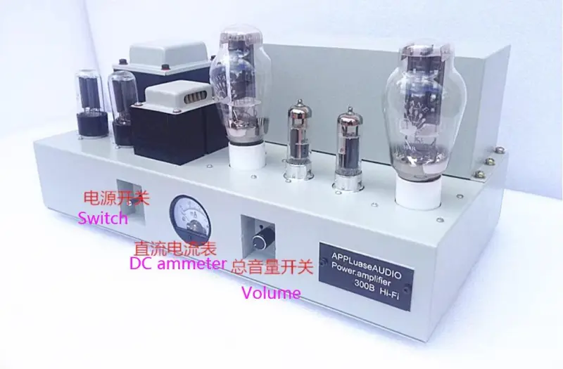 NEW 6F3 +300B Hifi Single Ended Class A 7.5W*2 Tube Amplifier DIY Kit/Audio Power Amplifier
