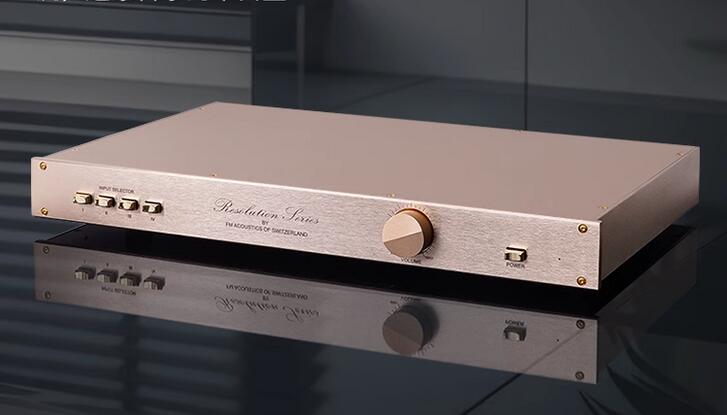 Finished HI END FM244 circuit transistor stereo preamplifier
