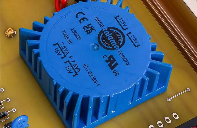 Finished HI END FM244 circuit transistor stereo preamplifier