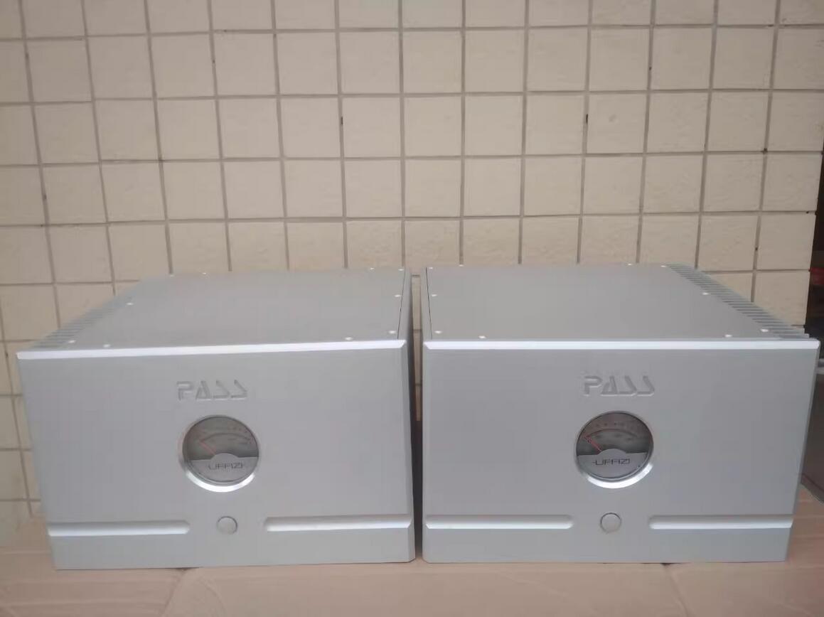 PASS full aluminum chassis HIFI DIY mono class A case New silver amp ...