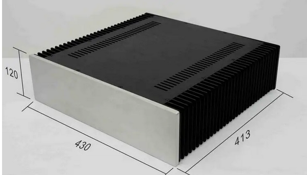 Blank 4312 full aluminum chassis hifi class A Power amplifier DIY box ...