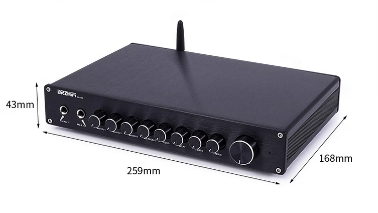 KA100 300W*2 Professional high-power KTV Amplifier with bluetooth