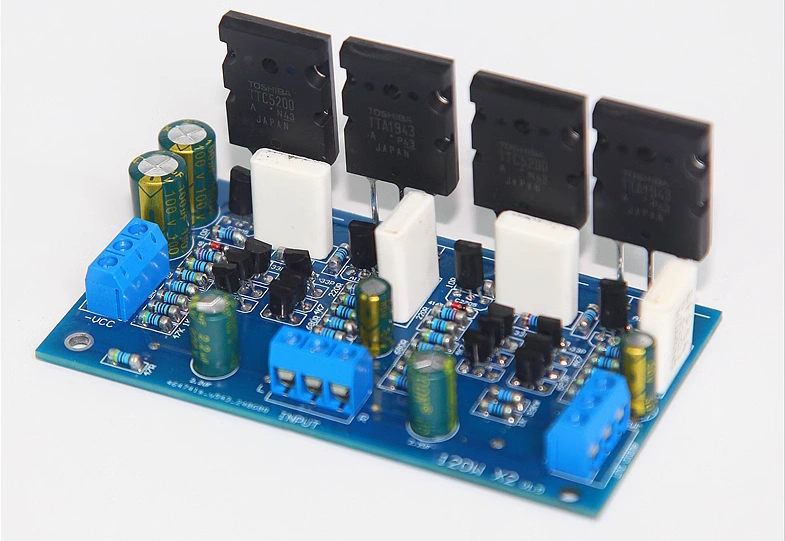 120W+120W HiFi stereo Upgraded high-power version amplifier board with ...