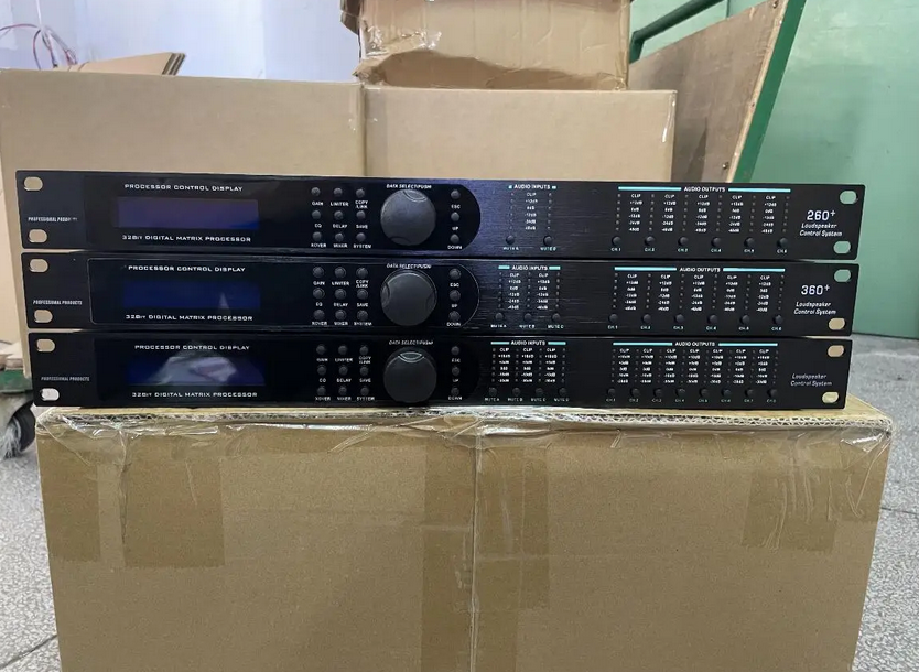 Dbx new High speed digital audio processor 260 360 480 2/3/4 input 6/8 ...