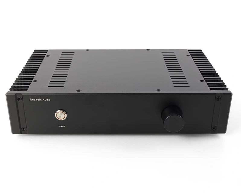 1969 full Aluminum Enclosure Power Amplifier Chassis HIFI DIY Class A AMP Box Dual Heatsink