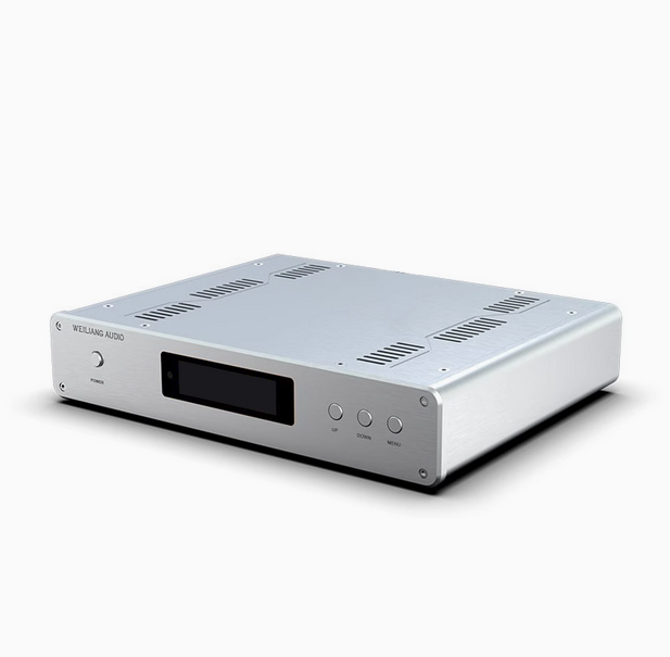 DC300 ES9038PRO DAC chassis HIFI DIY BOX full aluminum Audio Enclosure