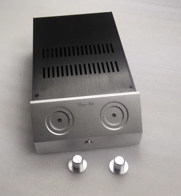 2210 HIFI DIY CNC full aluminum amplifier chassis L-shaped panel