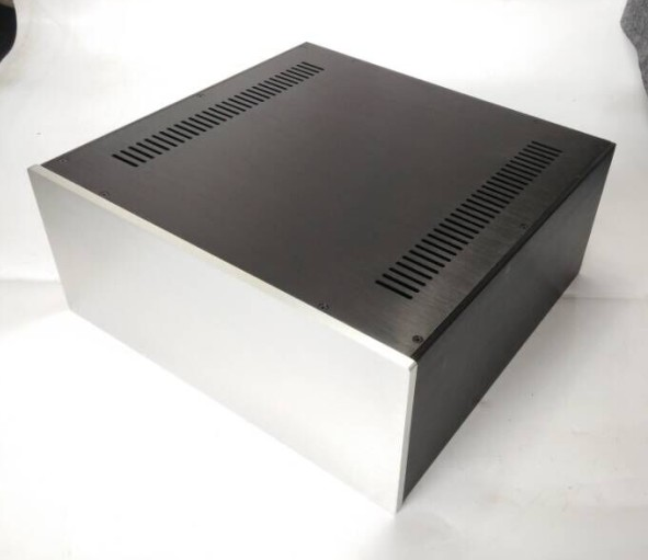 4318 Large space full aluminum hifi diy amplifier chassis power supply case