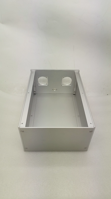 Dual VU meter Full Aluminum power amplifier Box Enclosure AMP Case DIY ...