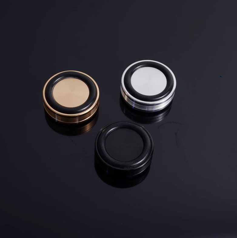 4PCS Aluminum 44*17 Audio amplifier speaker feet computer machine mats