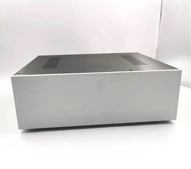 360 All Aluminum amplifier chassis HIFI DIY Case tube preamp Enclosure Power supply Box