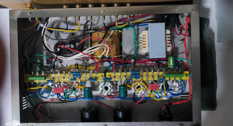 300B Vacuum Tube Amplifier 8W 2.0 Spartan F1 6J8P FU50 Tube Amplifier Bluetooth 5.0 DIY Kit ...