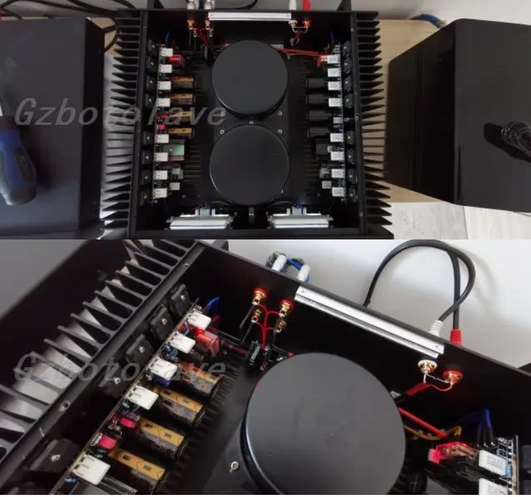 New arrive Hi-end HiFi Pure Power Amplifier Stereo Audio Amp Class A/AB ...