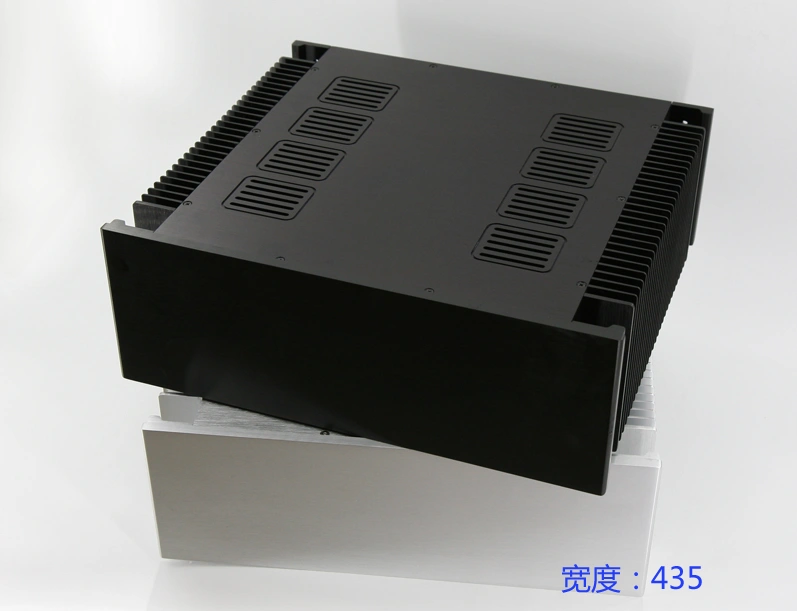 4315A CNC All Aluminum Power Amplifier Chassis Audio Amp Enclosure High ...
